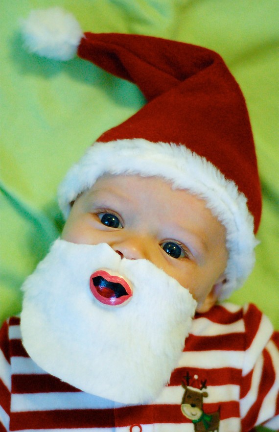 Limited Edition - Custom Santa Beard Pacifier on Luulla